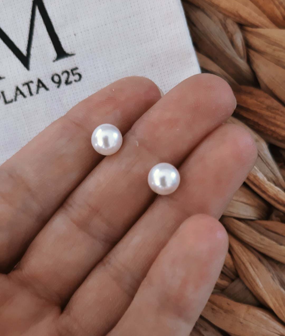 AROS PERLA – Merceditas Plata 925